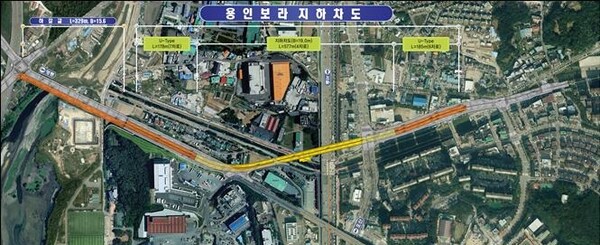용인특례시, 지방도315 지하차도 공사 18개월 연장 발표